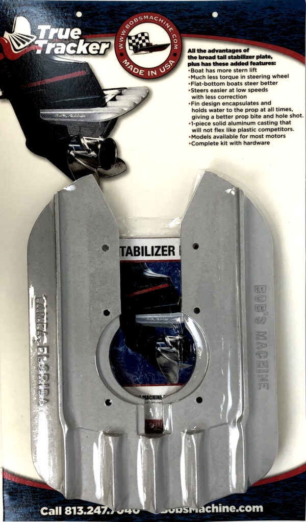 True Tracker Stabilizer Plate : 40+ HP - Bob's Machine